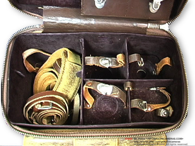 Nikon (Nippon Kogaku K K) Leather cases and compartments for Nikon ...